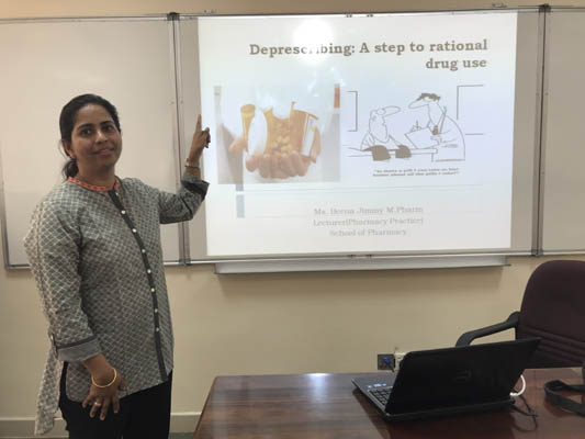 Deprescribing: A step to rational drug use. - University of Nizwa