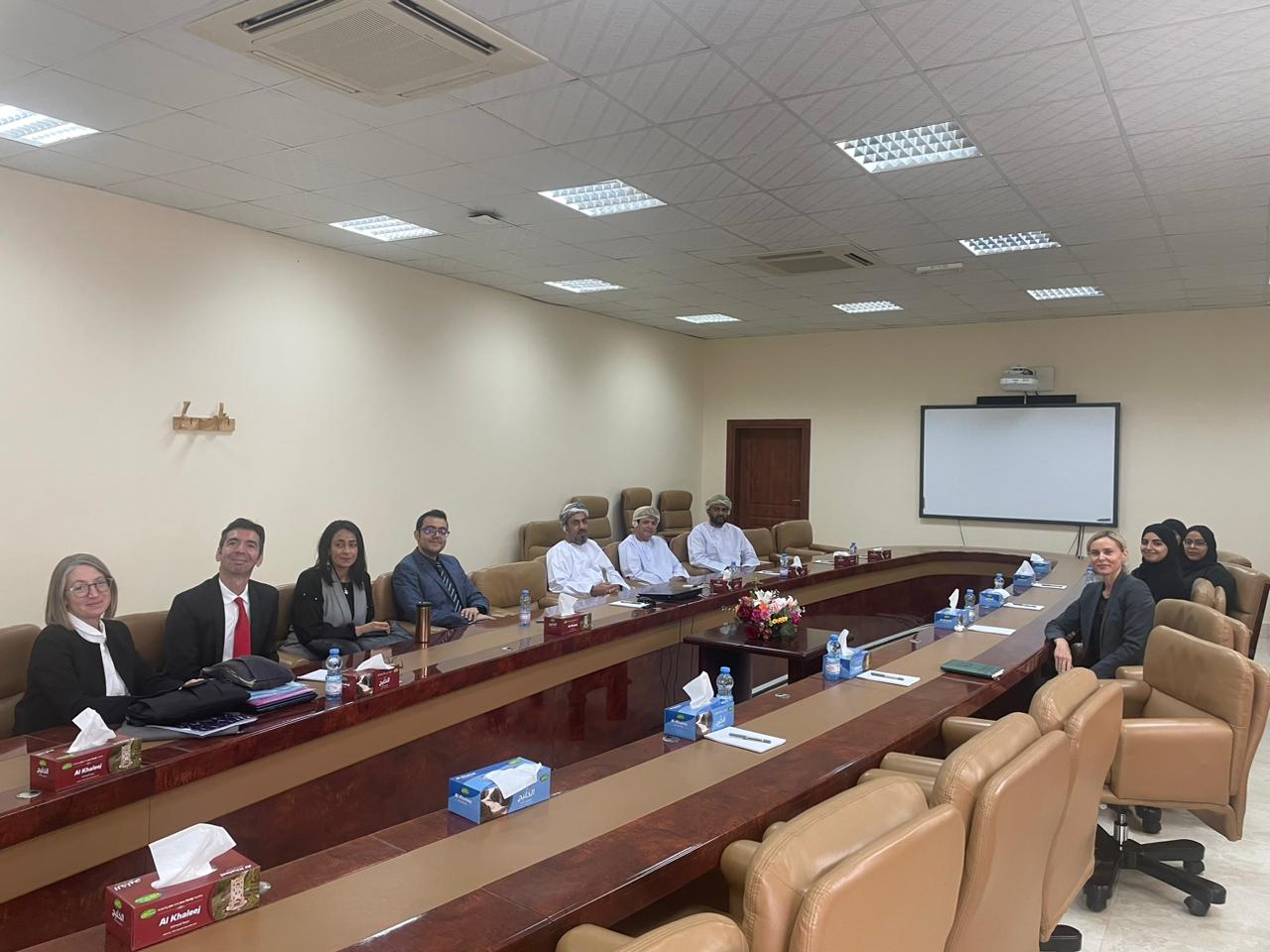 French Ambassador's visit to the University of Nizwa - University of Nizwa